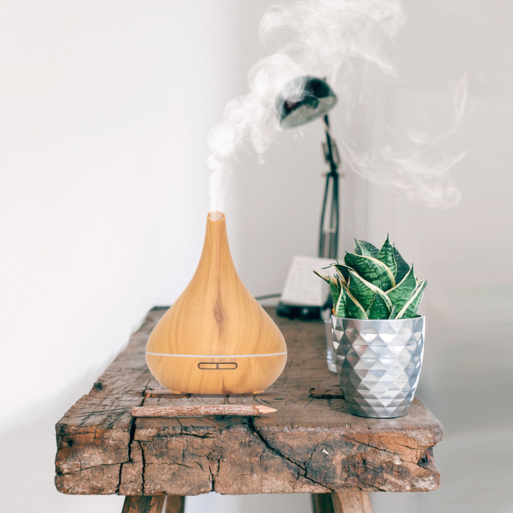 Lotus Pro - Light Wood - Aroma Diffuser - Geurtjes
